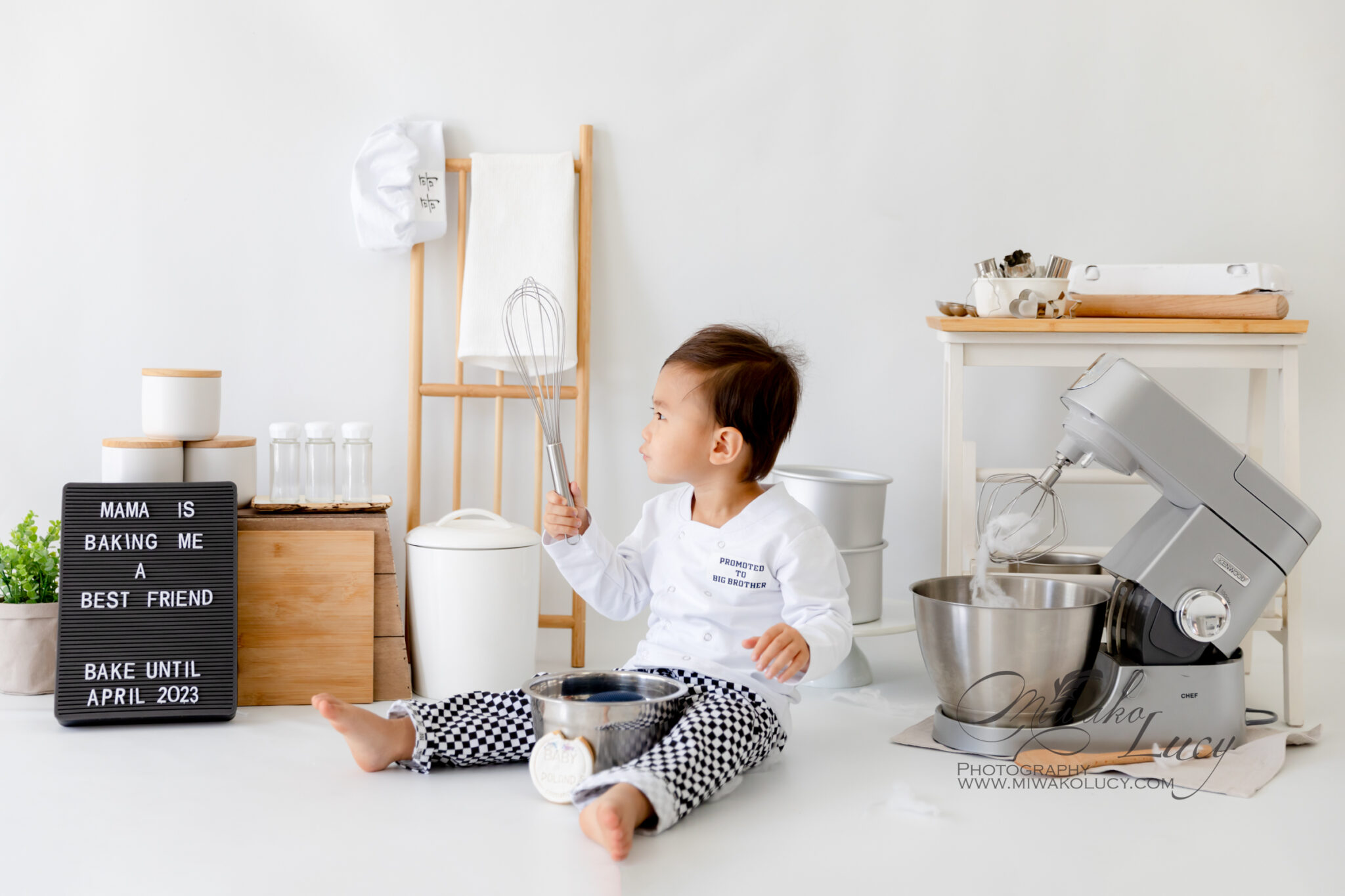 Baby announcement - Miwako Lucy Photography